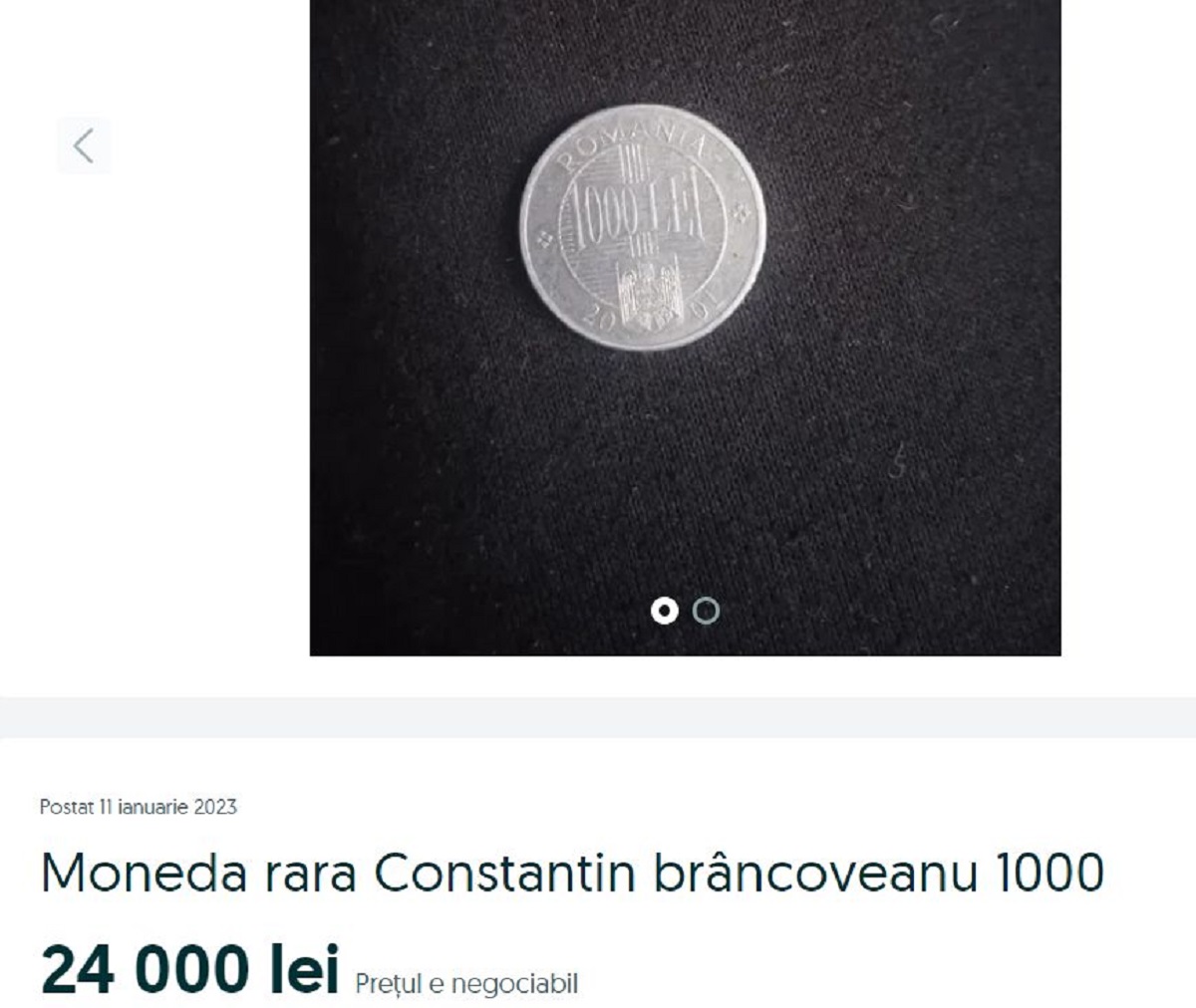 Moneda din România care valorează o mică avere. Nu mai este în ...