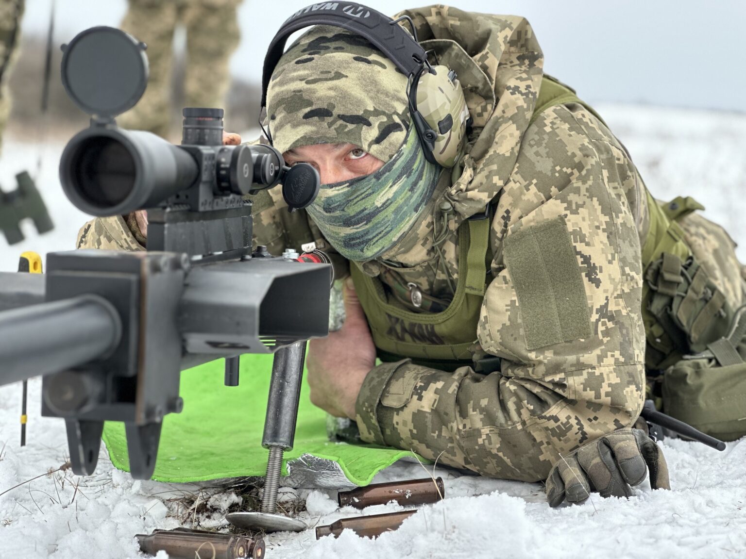 Record mondial stabilit de un lunetist ucrainean