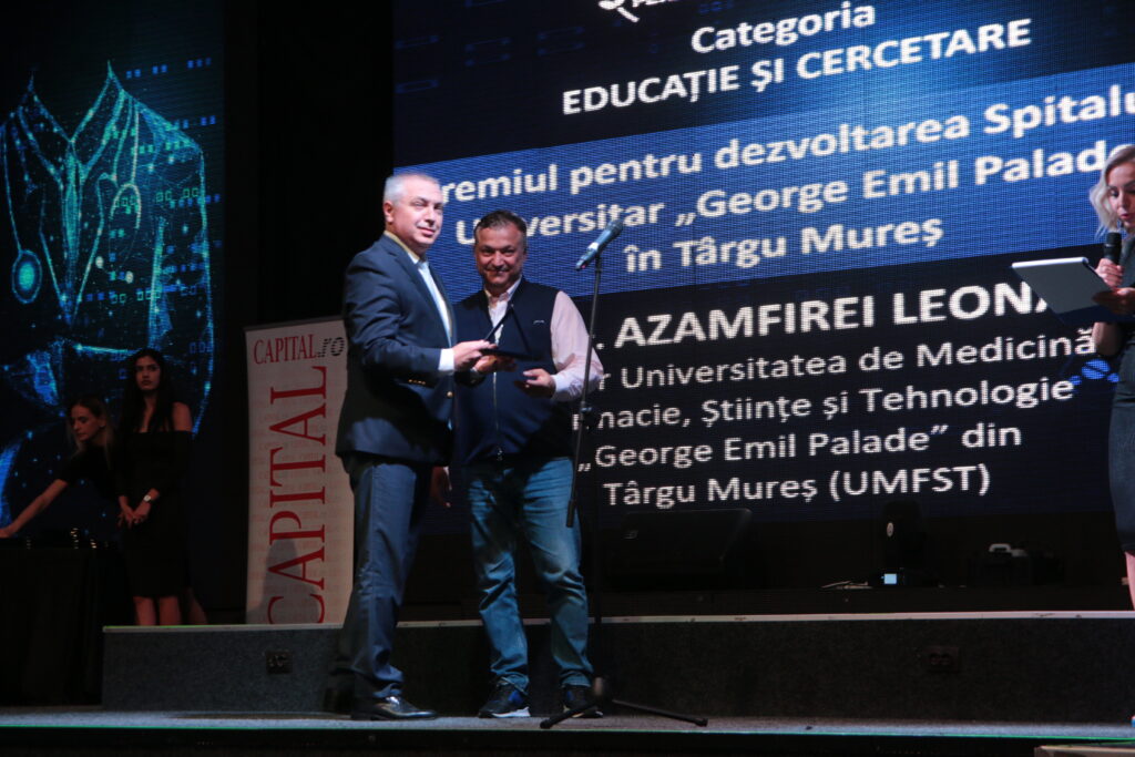 Gala Performerilor în Sănătate. Dr. Leonard Azamfirei, UMFST Târgu ...