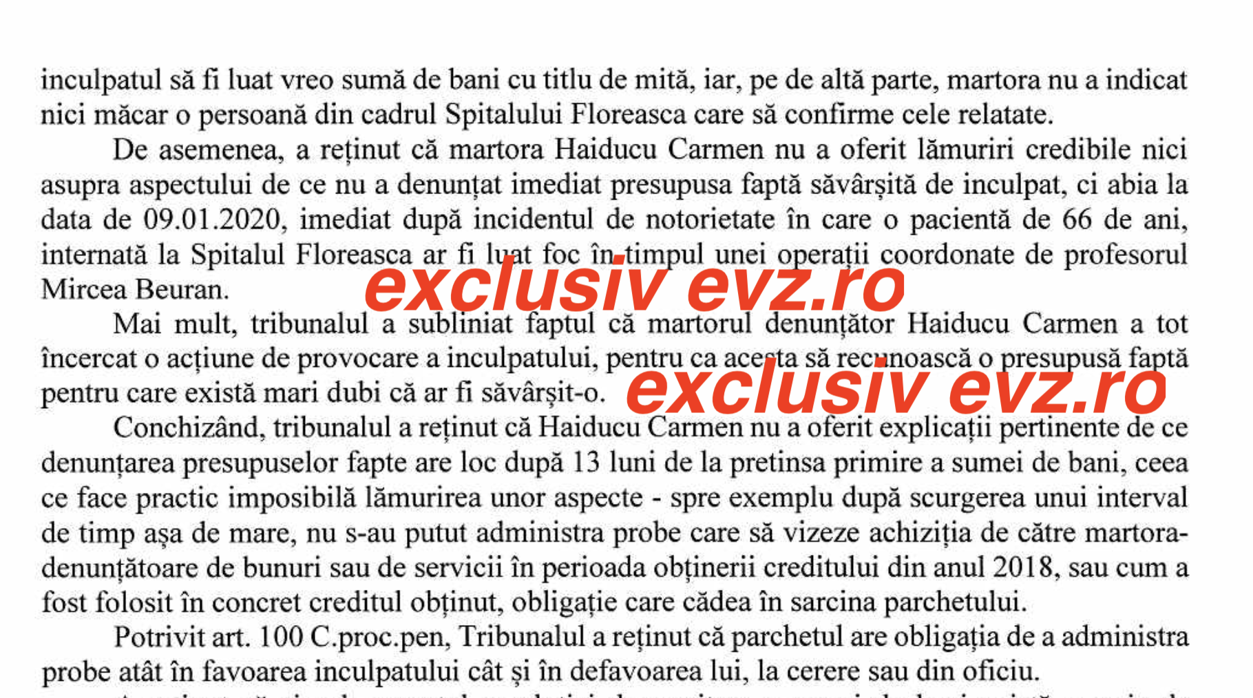 Exclusiv EVZ. Motivarea incredibilă a achitării celebrului chirurg ...