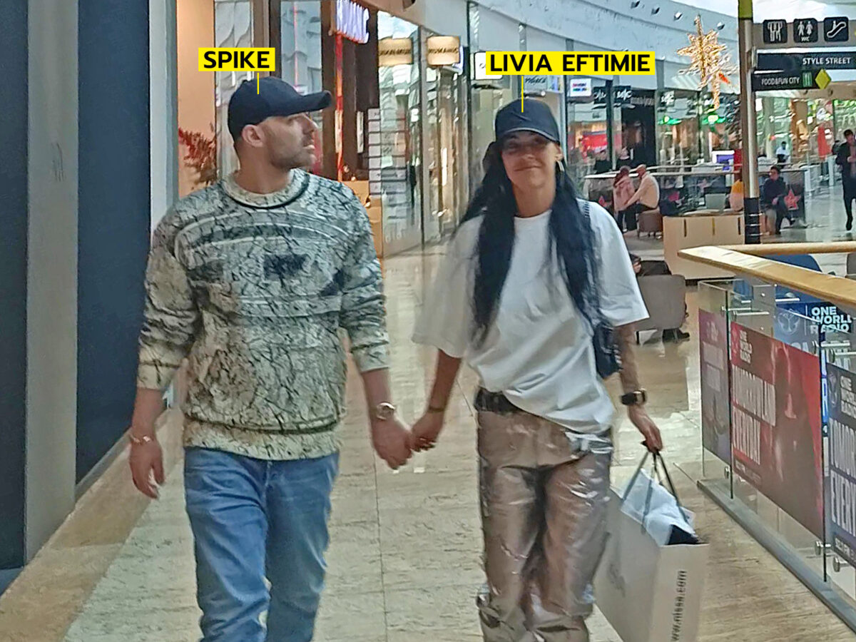 Livia și Spike nu se mai ascund. Au uitat de tot scandalul cu Cătălin Bordea