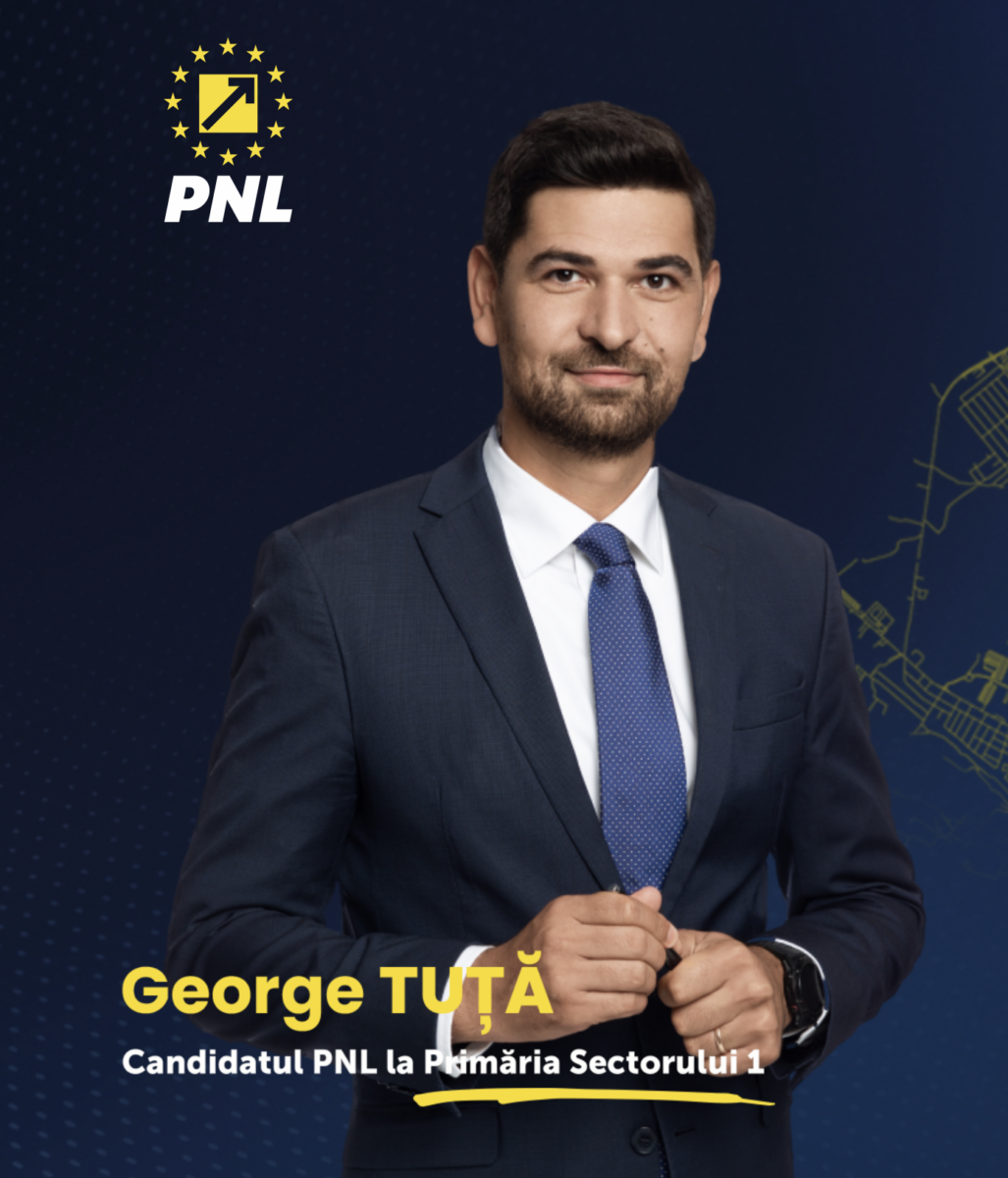George Tuță, candidatul PNL la primăria Sectorului 1