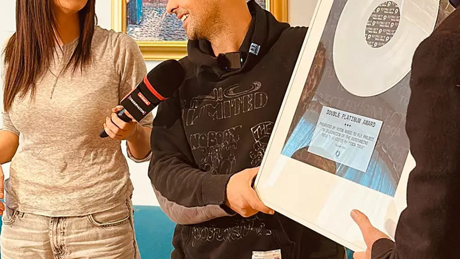 Fly Project a primit Dublul Disc de Platină