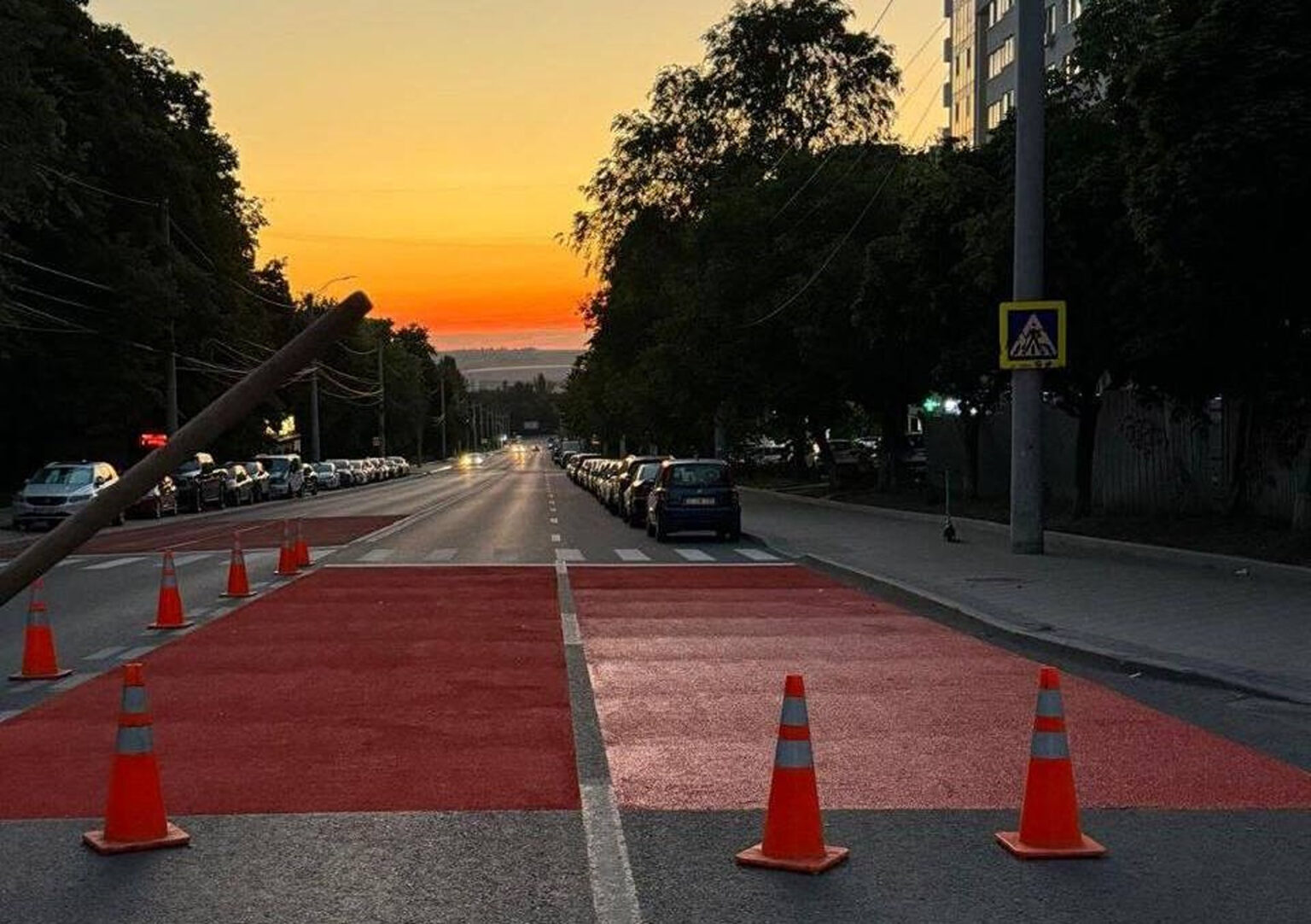 „Covoarele roșii”. Un nou tip de marcaj rutier