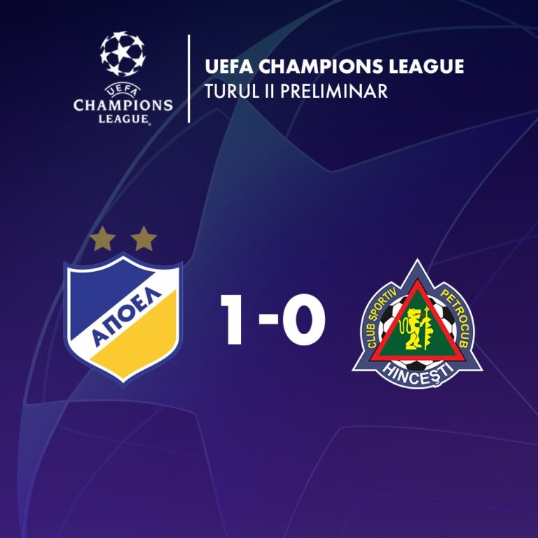 Campioana din Republica Moldova, Petrocub Hîncești, păstrează șanse de ...