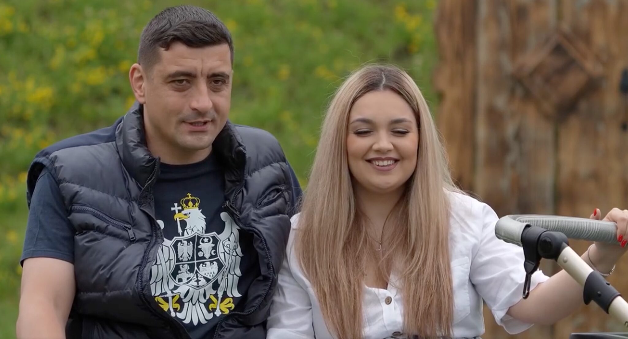 George Simion, pe culmile fericirii. Interviu alături de soția Ilinca