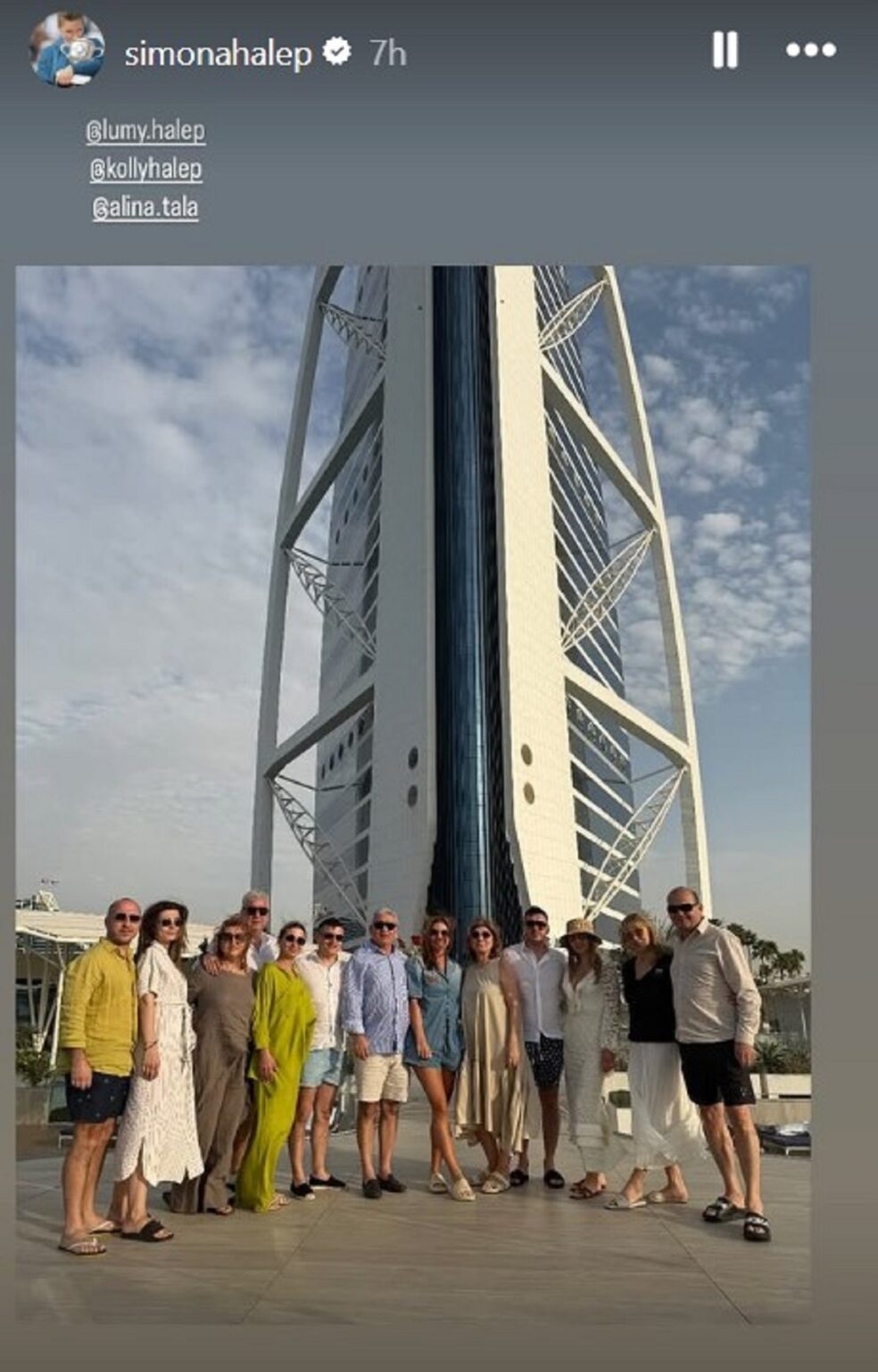 Simona Halep, departe de frigul din România. Imagini din vacanța însorită