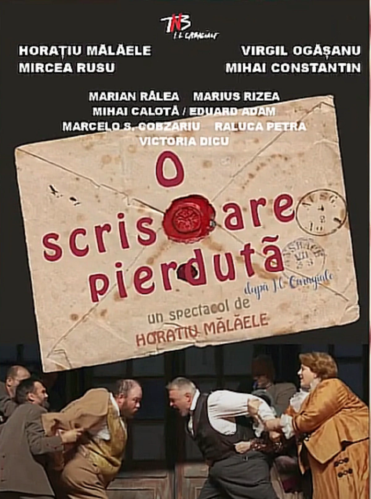 „O scrisoare pierdută”, la Chișinău. Personajele imaginate de Mălăele ...