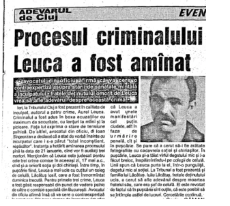 Unul dintre cei mai odioși criminali din România scăpă de închisoarea pe viață