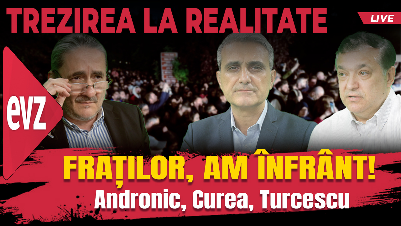 Fraților, am înfrânt! Hai live cu Turcescu la 12:00