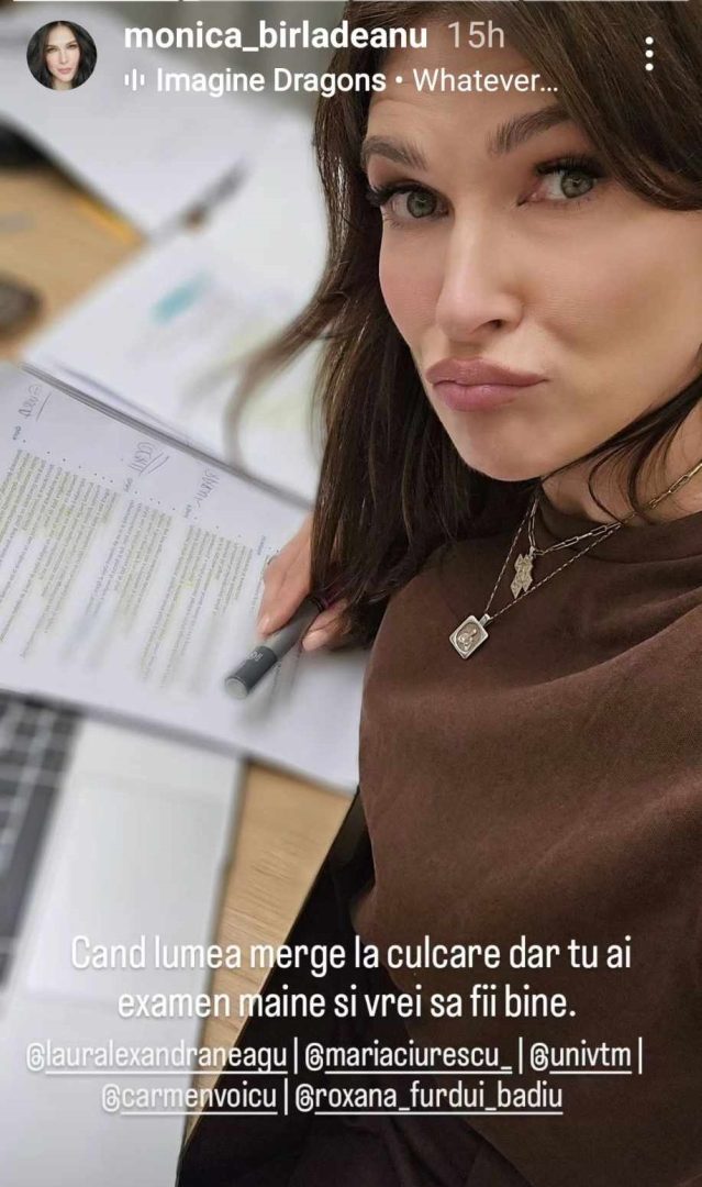 Monica Bîrlădeanu, studentă la psihologie la 46 de ani