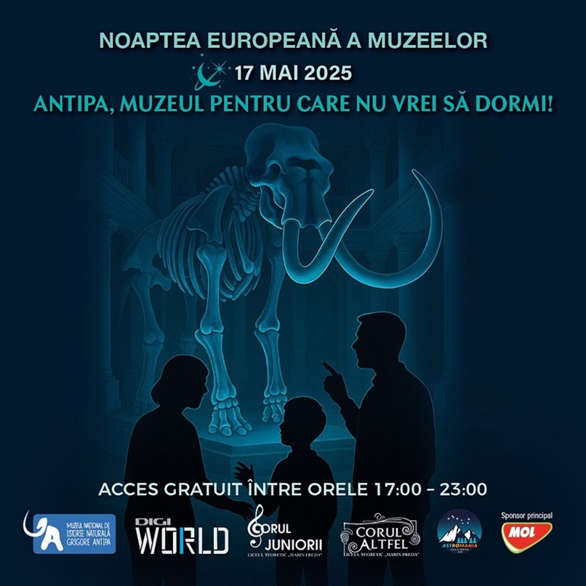 Noaptea Muzeelor 2025 la Antipa. Programul expoziţiilor