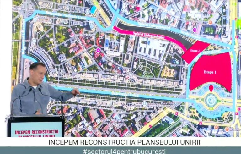 Încep lucrările la Planșeul Unirii. Centrul Bucureștiului va fi blocat timp de 3 ani