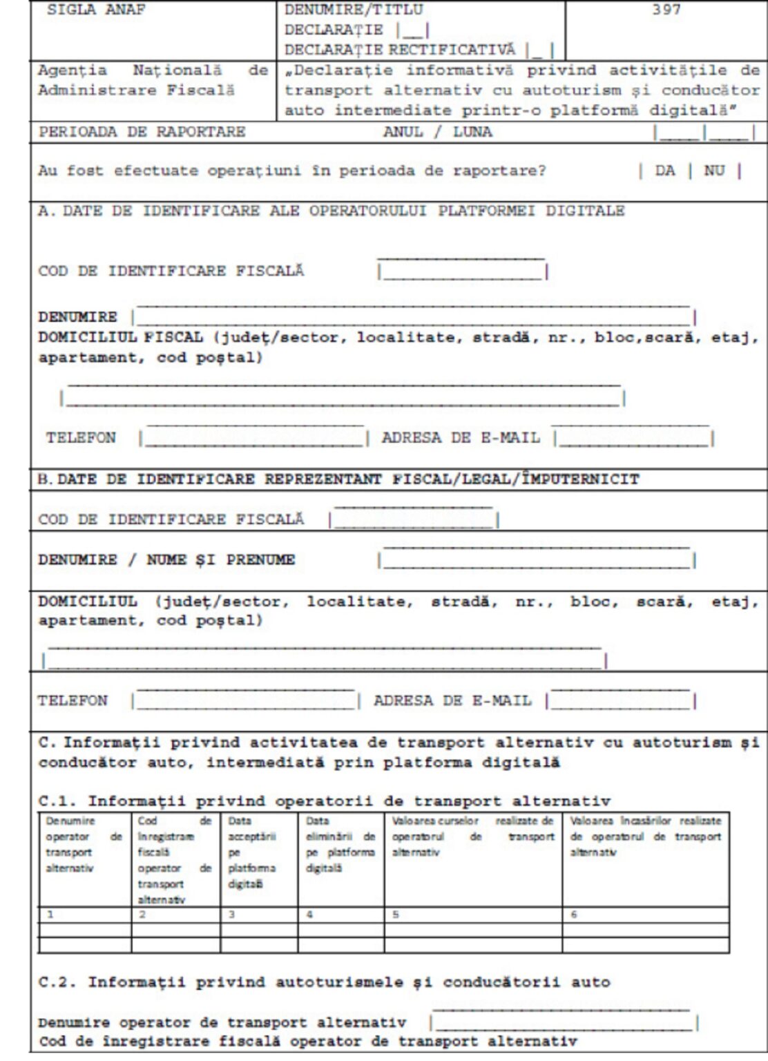 ANAF mărește birocrația. Apare un nou formular de depus