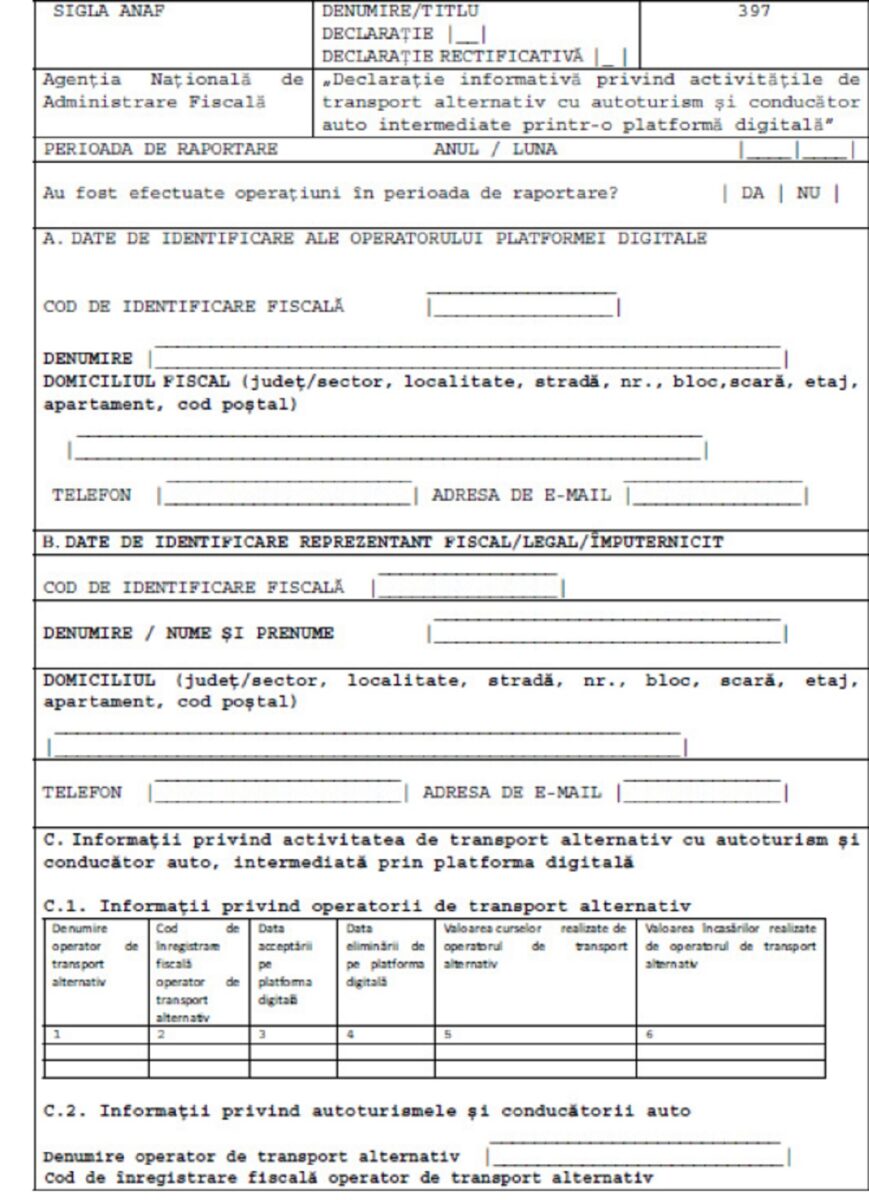 ANAF mărește birocrația. Apare un nou formular de depus