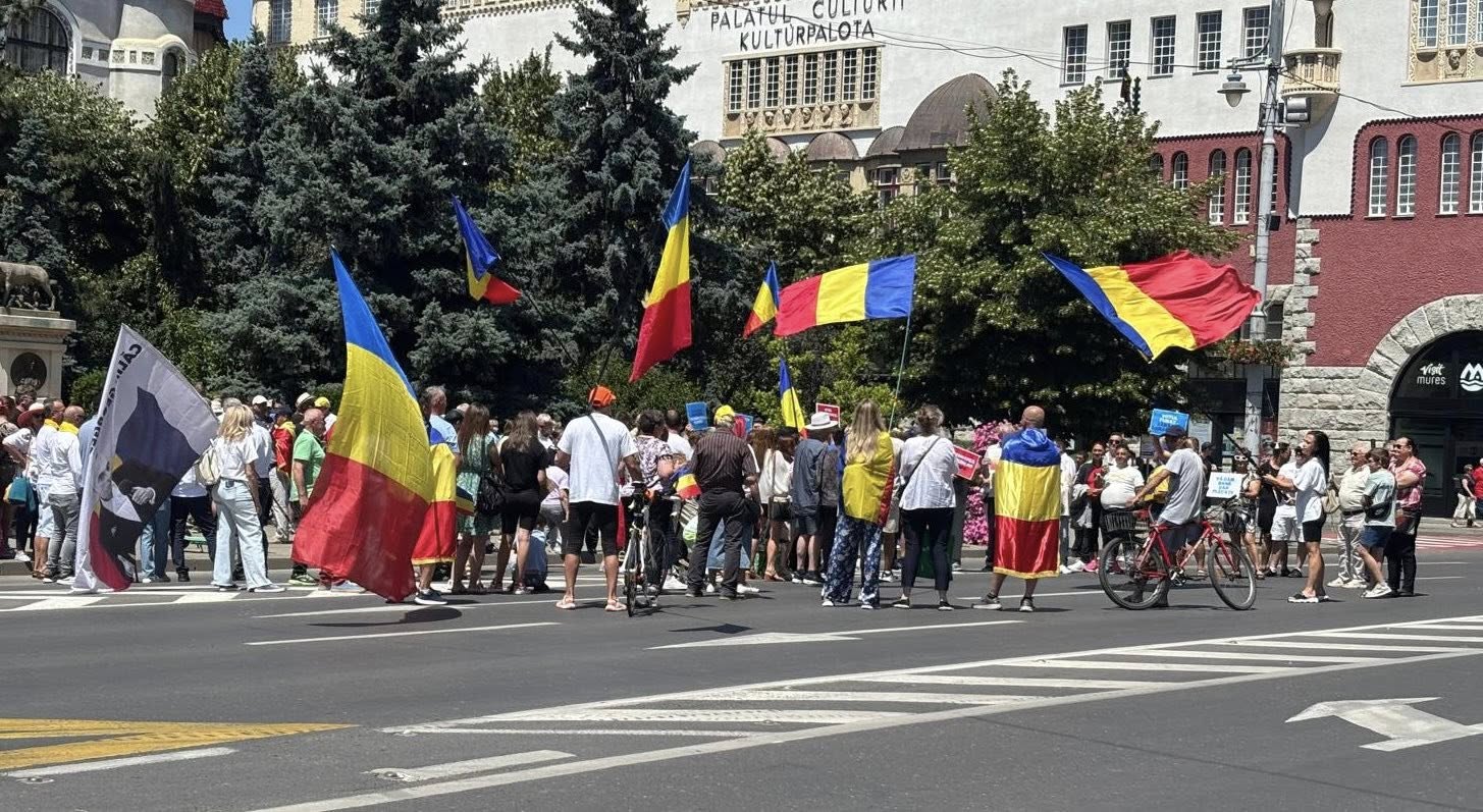 George Simion a organizat proteste în toată țara: E doar începutul. Video