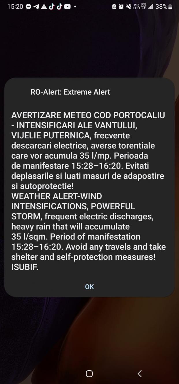 Furtună puternică în Bucureşti: Avioanele nu pot ateriza, cabluri ...