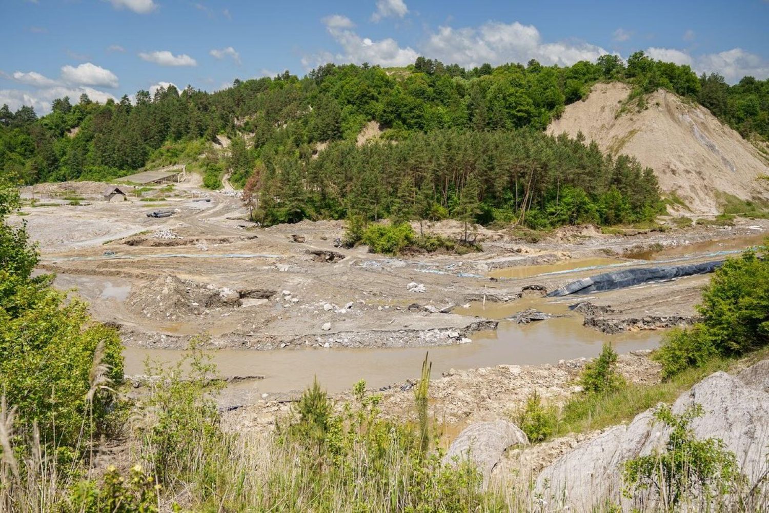 Salina Praid, în pericol de prăbușire. Planșeul nu mai este sigur ...