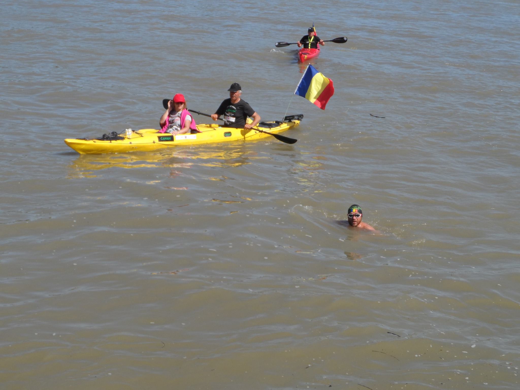 Avram Iancu, primul om care traversează înot un continent