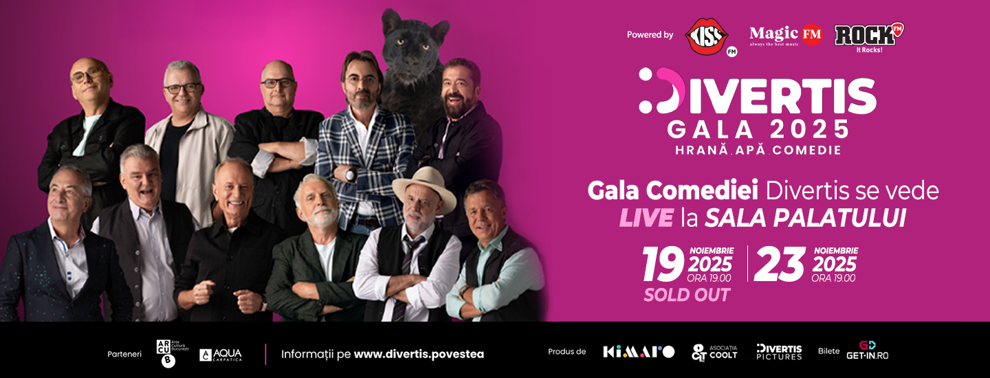 Încă o șansă la distracție - după un prim show sold-out, „Divertis ...