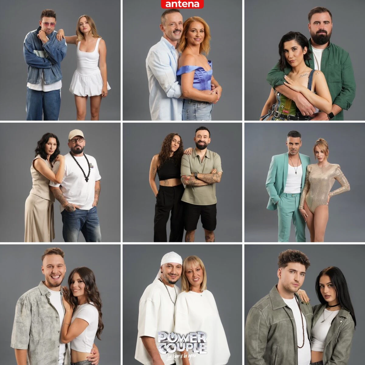 Ce cupluri participă în noul sezon Power Couple. Lista completă