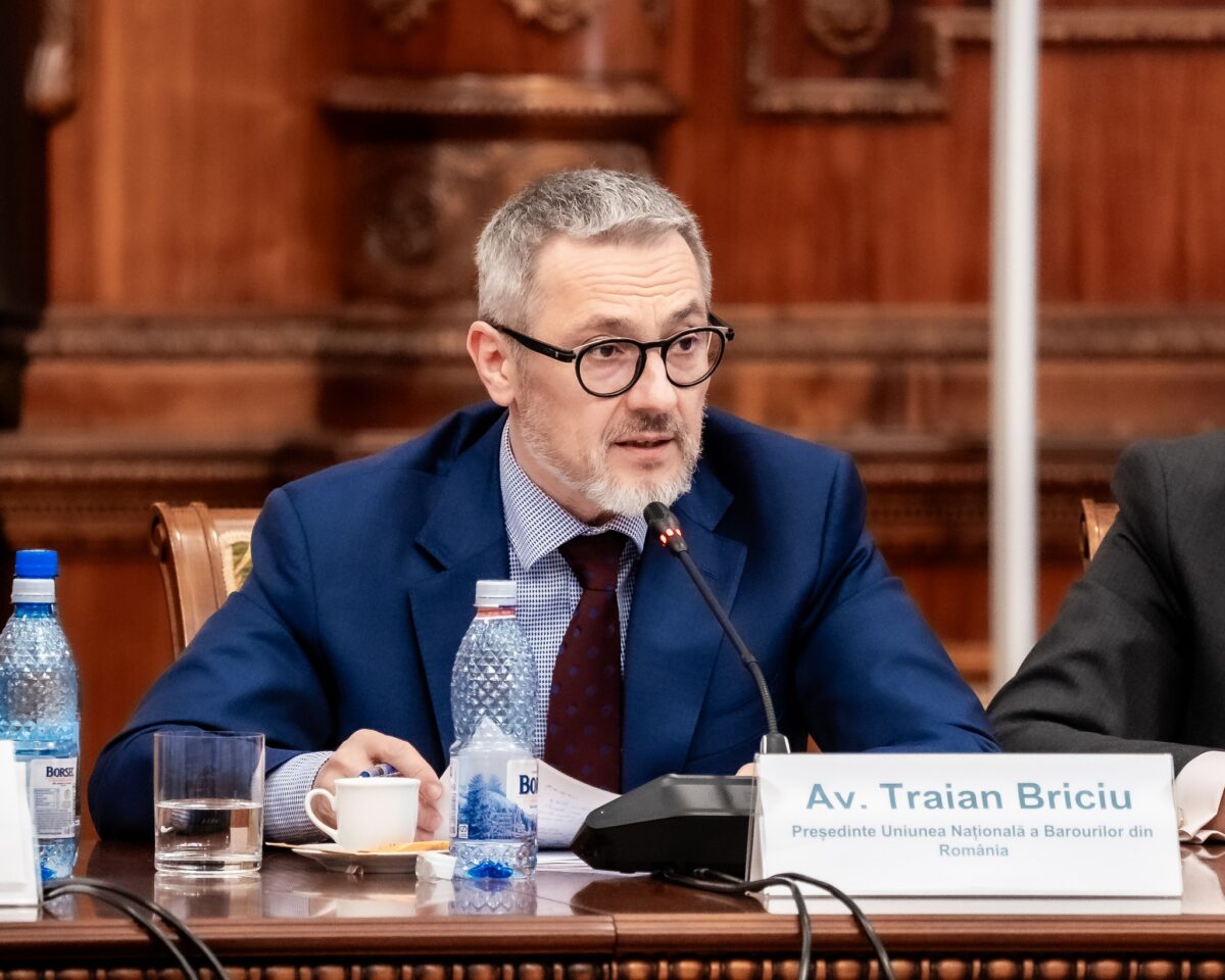 Președintele UNBR: Pactul pentru Justiție nu este un proiect politic ...