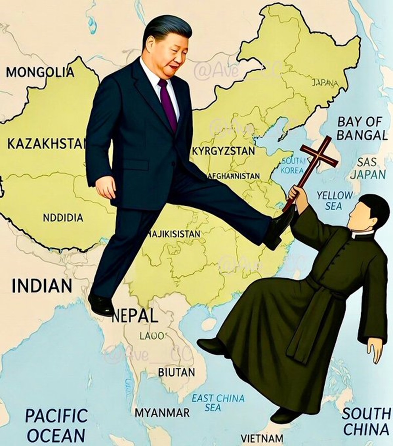 Creștinii, persecutați de regimul comunist din China