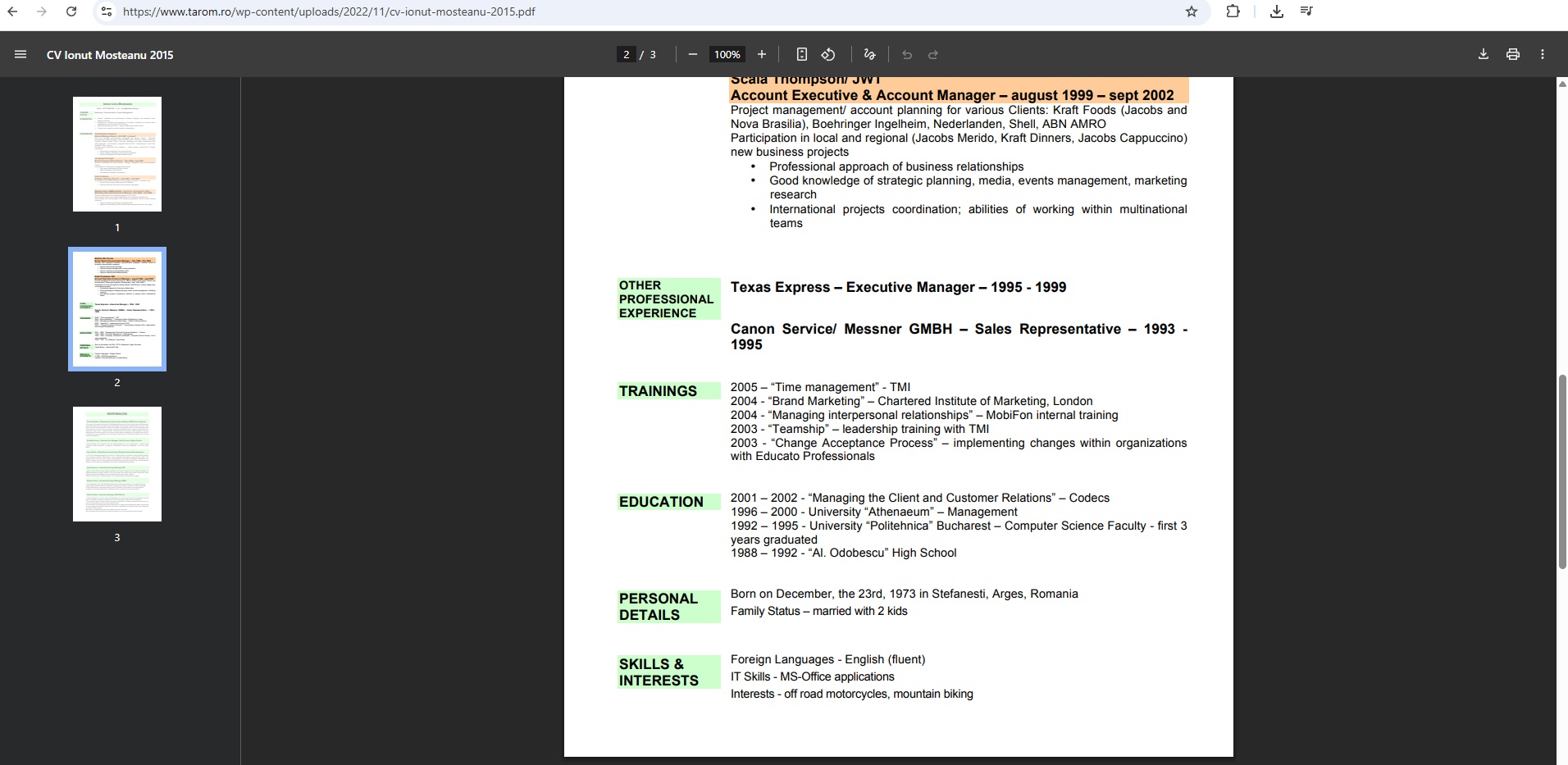 Neconcordanțele din CV-ul lui Ionuț Moșteanu. Legea impune deținerea ...