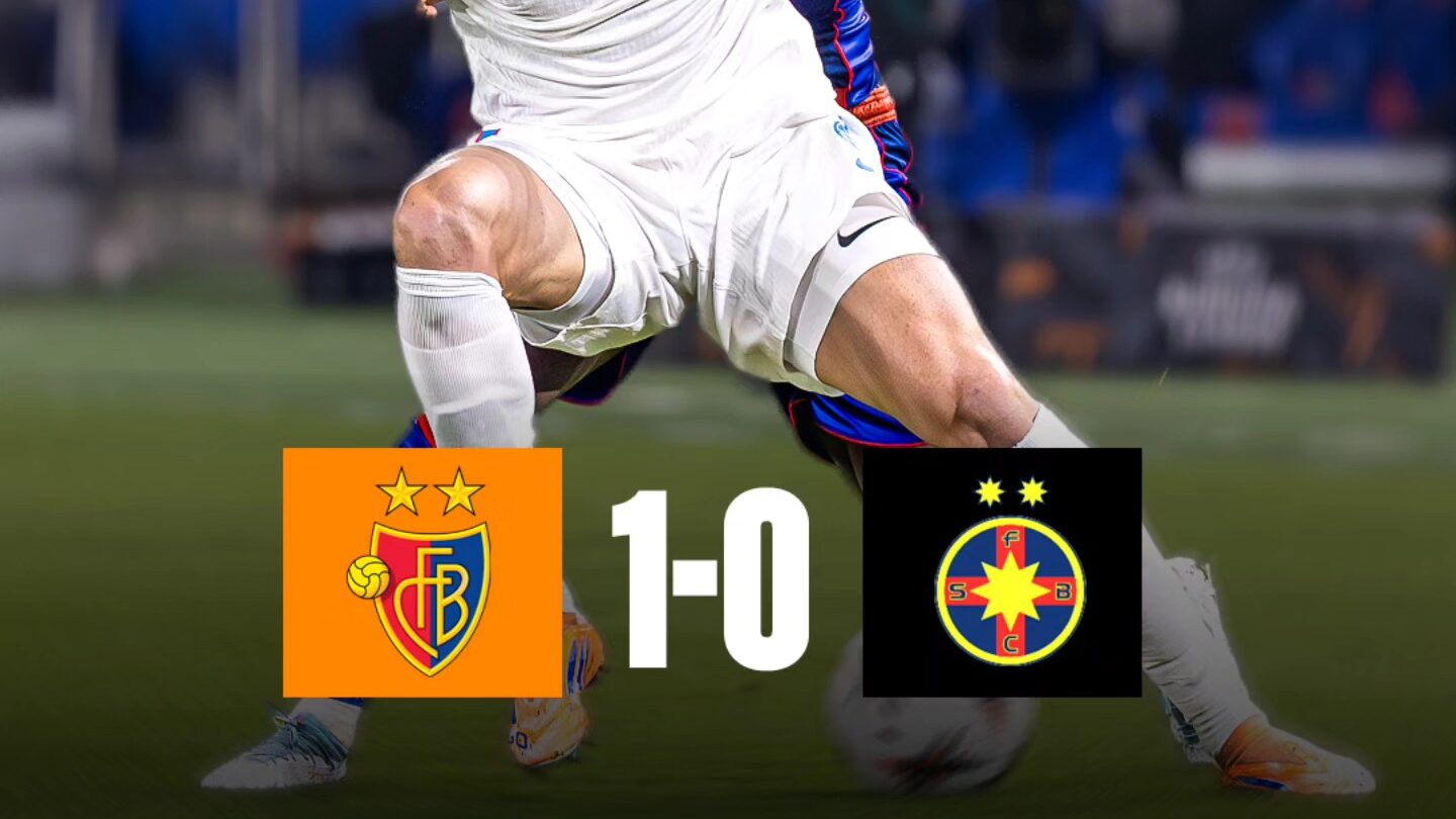 FCSB la FC Basel: început catastrofal în Europa League
