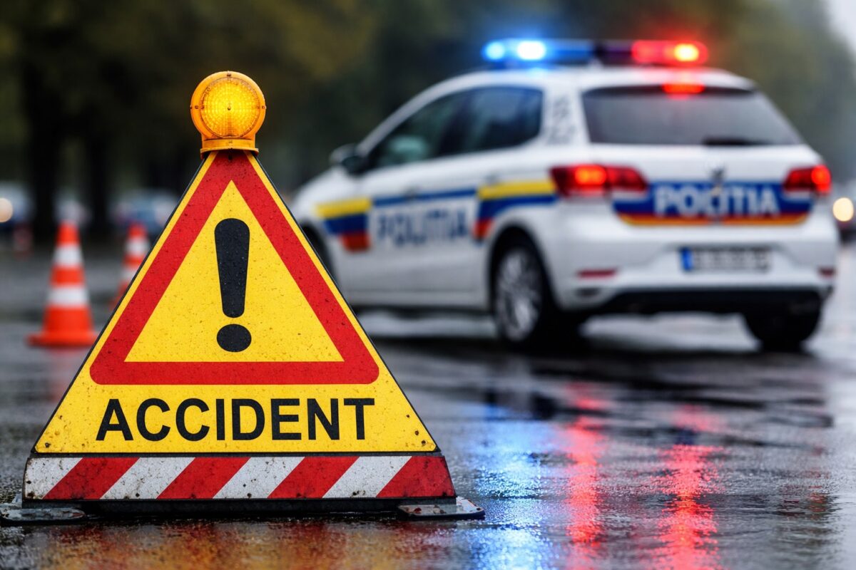 Accident spectaculos în Olt. Două persoane rănite, iar vinovatul refuză ...